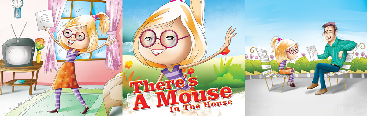 THERE IS A MOUSE IN THE HOUSE | Free Children Book