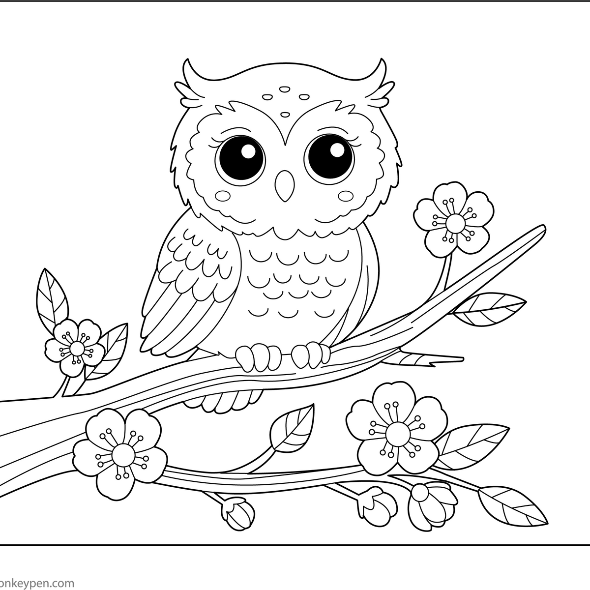 coloring pages kids drawing