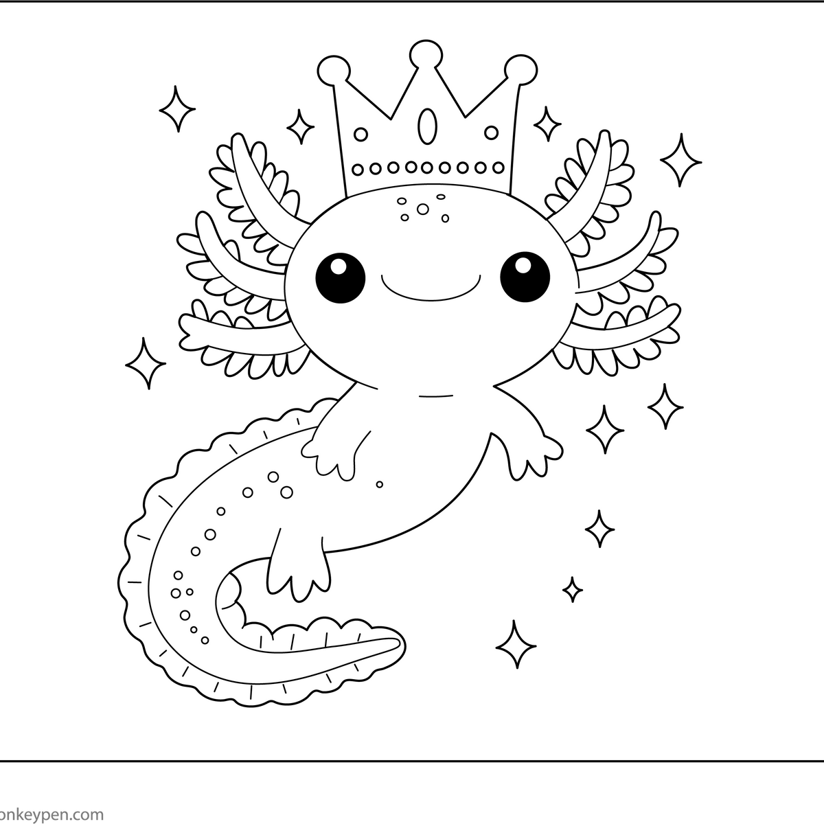 crown coloring picture