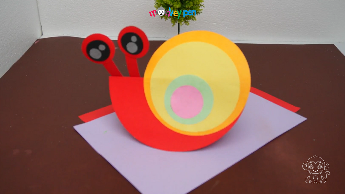 How to Make a Snail | Easy Crafts for Kids