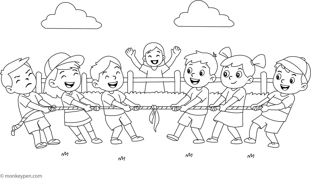 war coloring picture