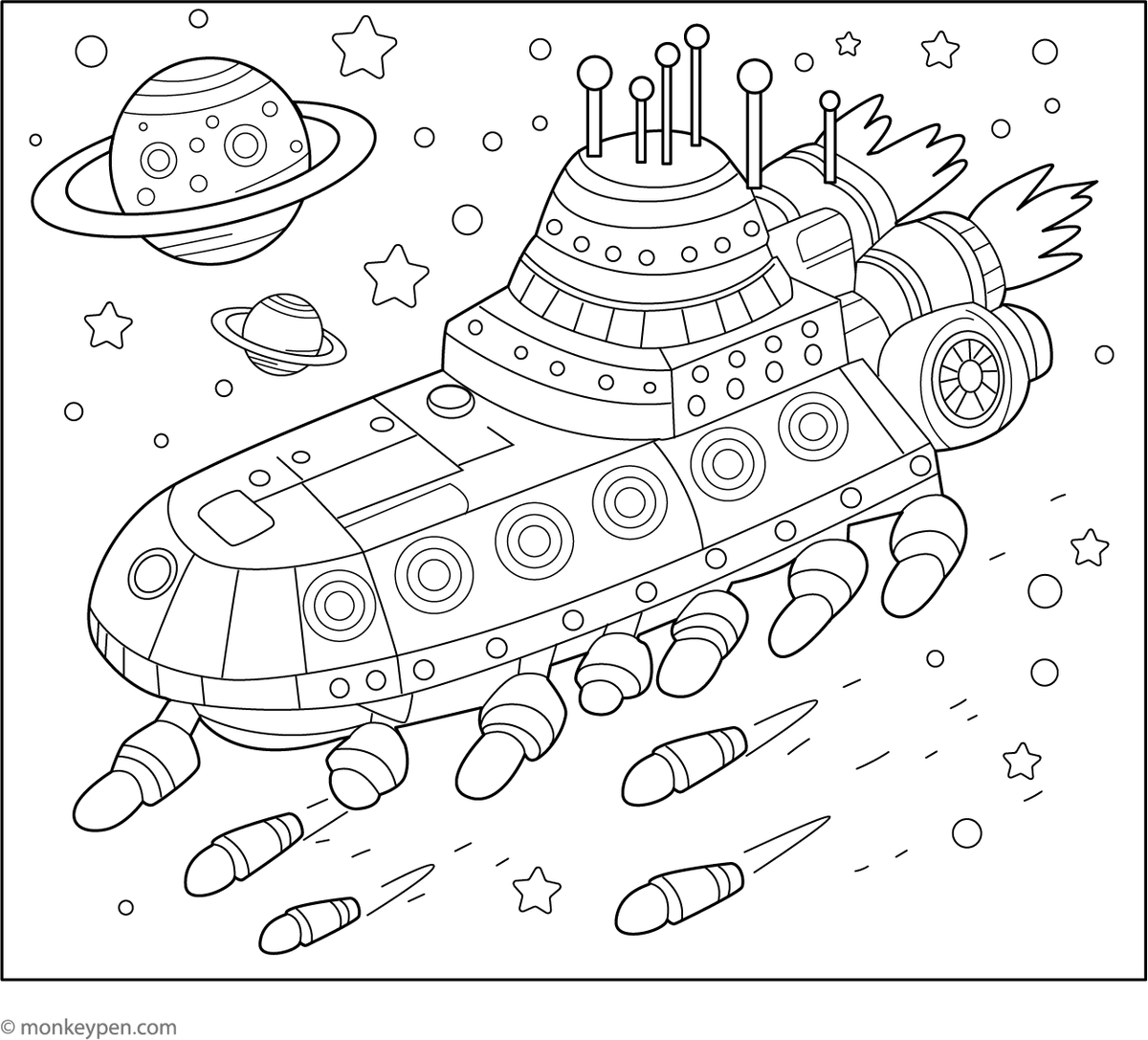 star drop coloring pages