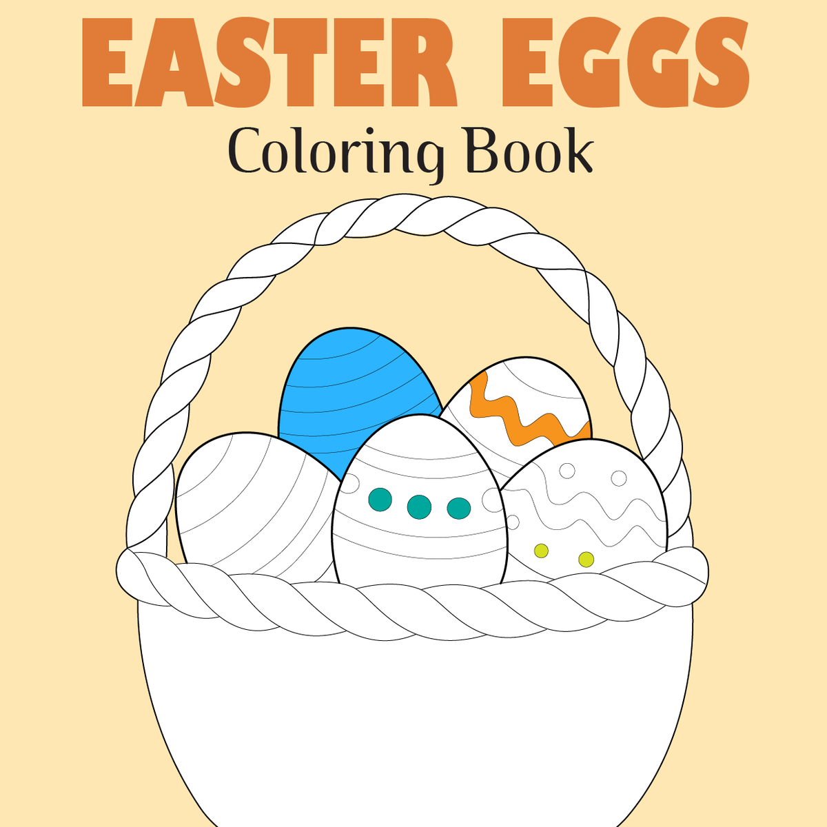 Easter Egg Coloring Book