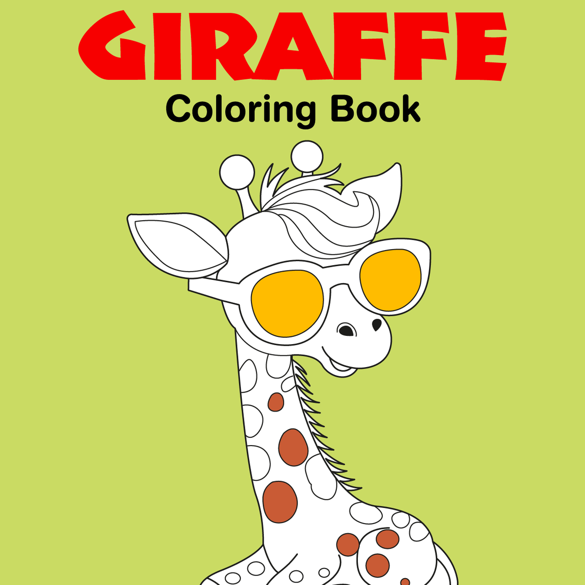 Giraffe Coloring Book – Free Printable PDF for Kids Fun