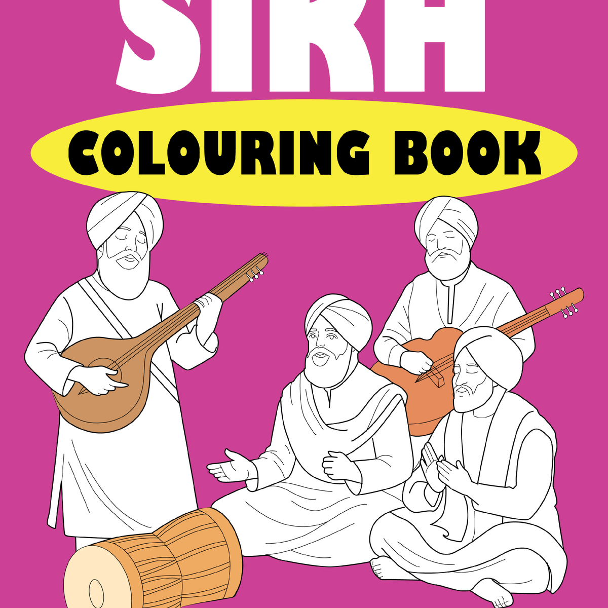 Free Printable Sikh Coloring Book PDF – Cultural Fun for Kids