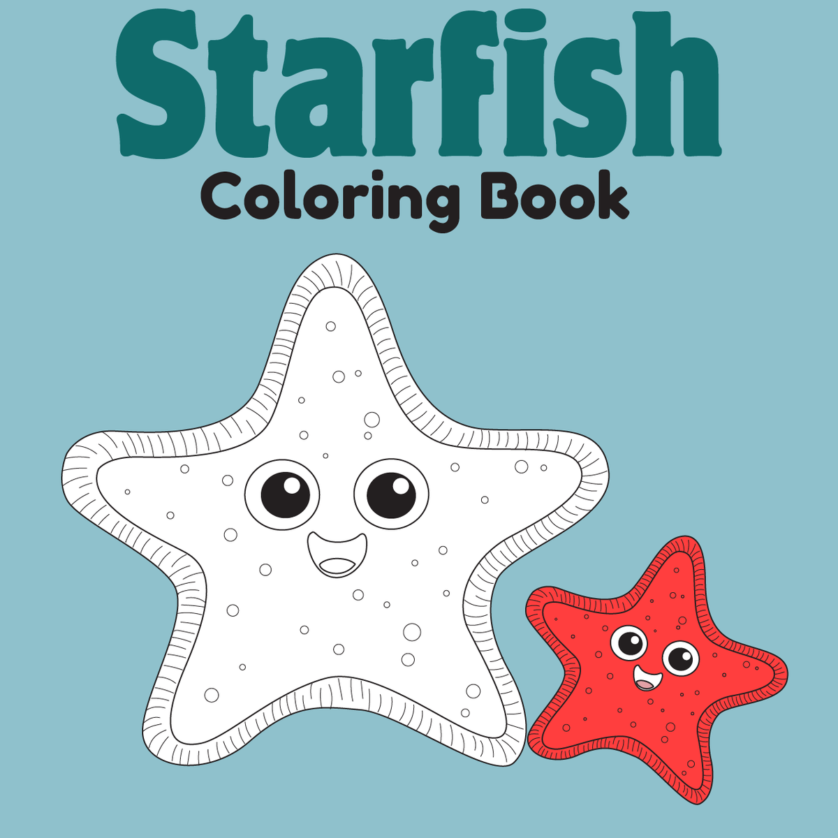 Starfish Coloring Book