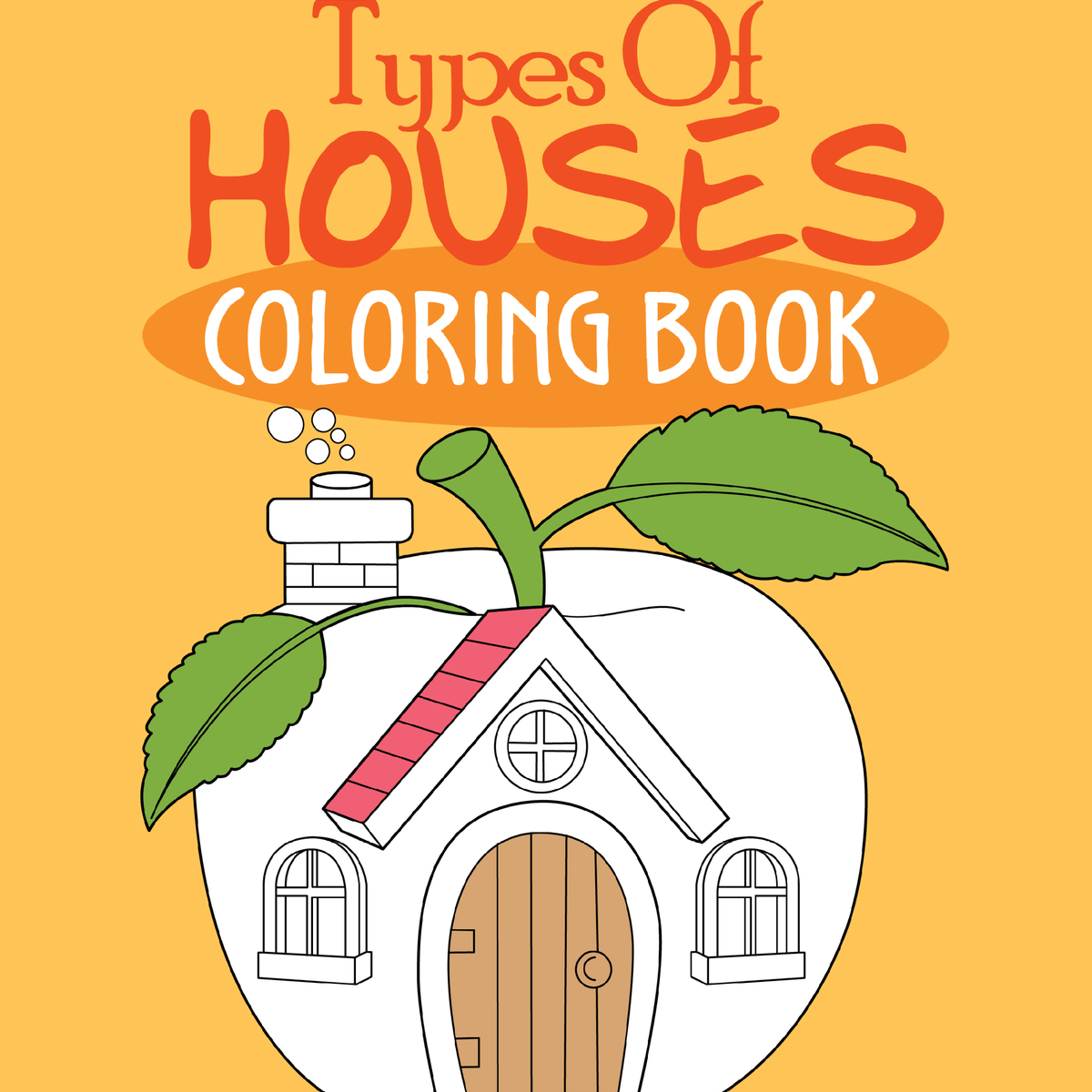 Types of Houses Coloring Book | Free Printable PDF for Kids
