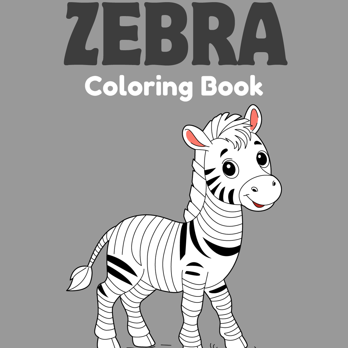 Zebra Coloring Book