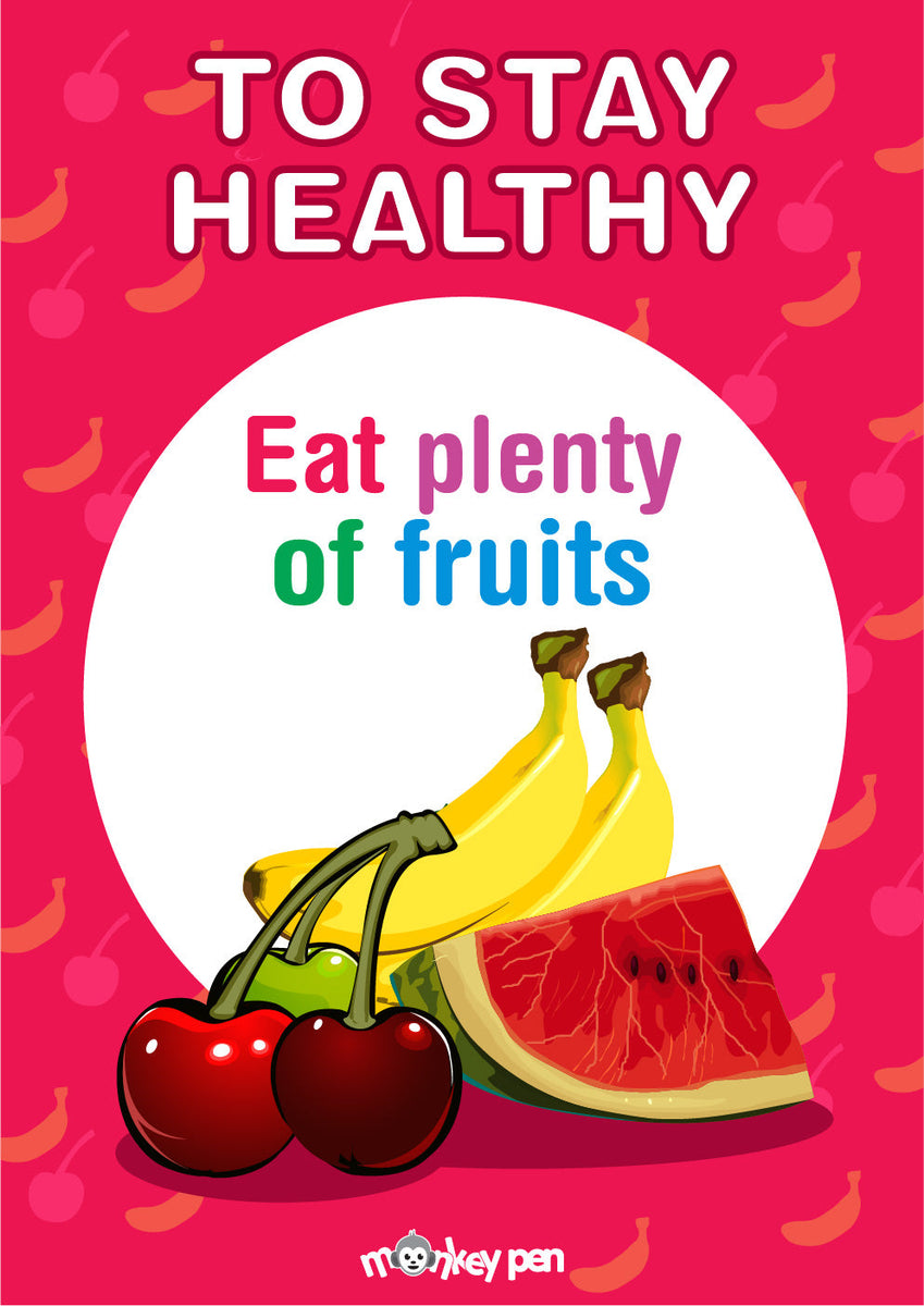 Healthy Lifestyle Poster For Kids Poster Designing Competition For A