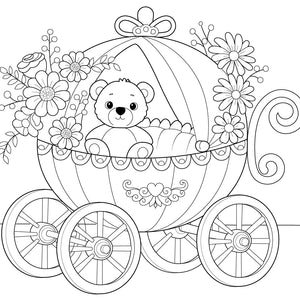 stroller coloring pages