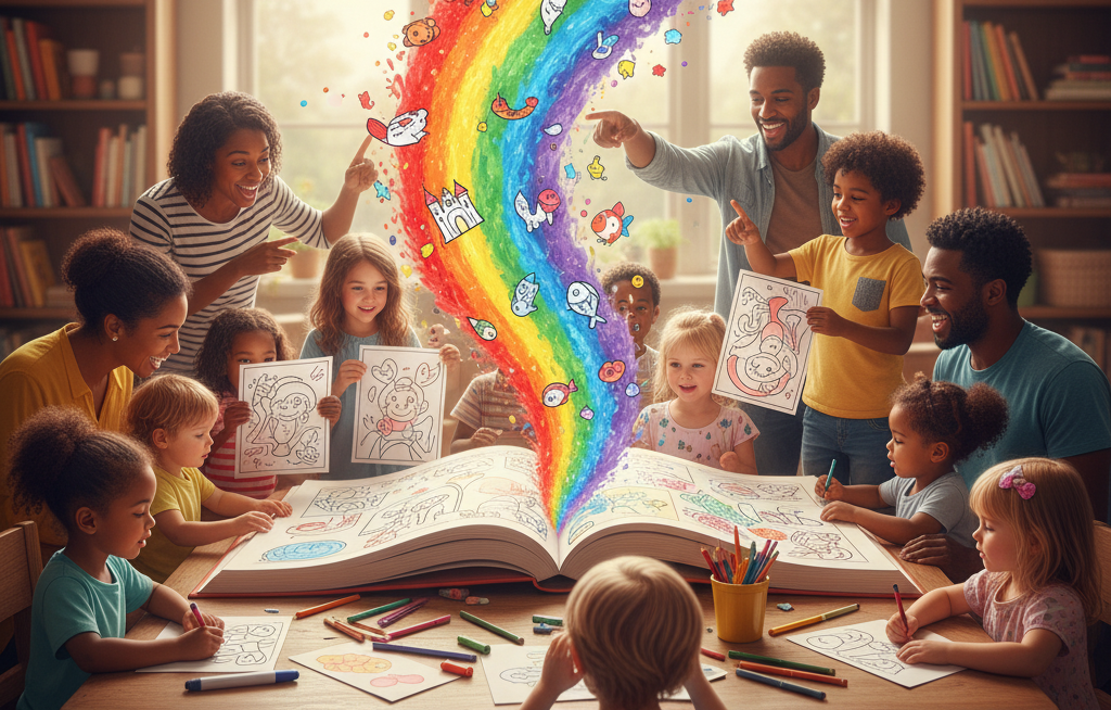 Build a Community With Kid Coloring Contests & Challenges