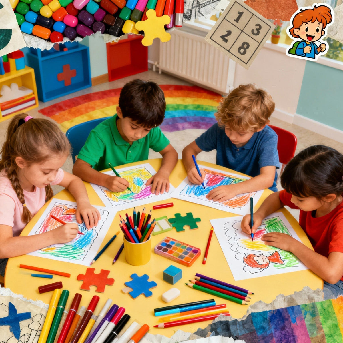 15 Educational Coloring Games for Classroom Learning