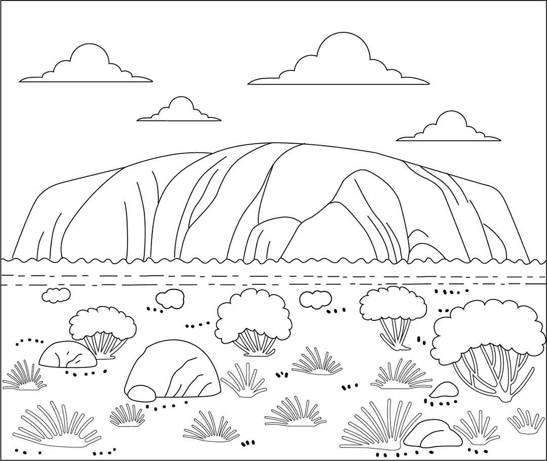 Australia Coloring Book – Instant Digital Download for Kids