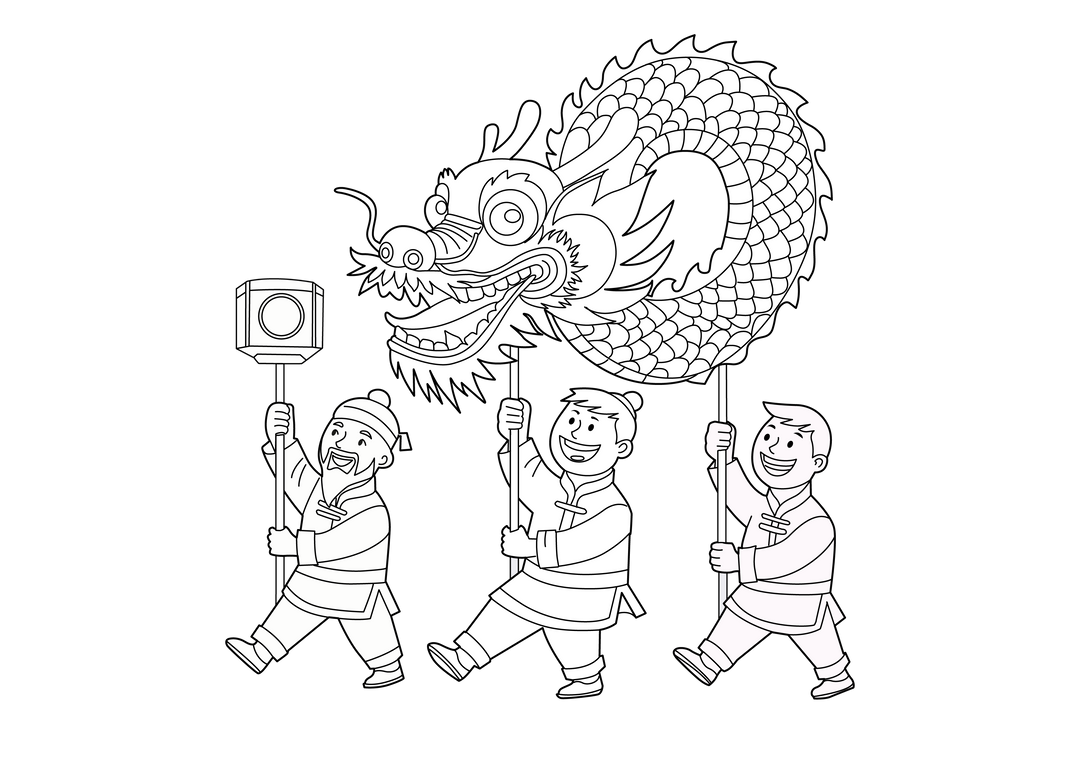 Printable China Coloring Pages | Free Instant Download