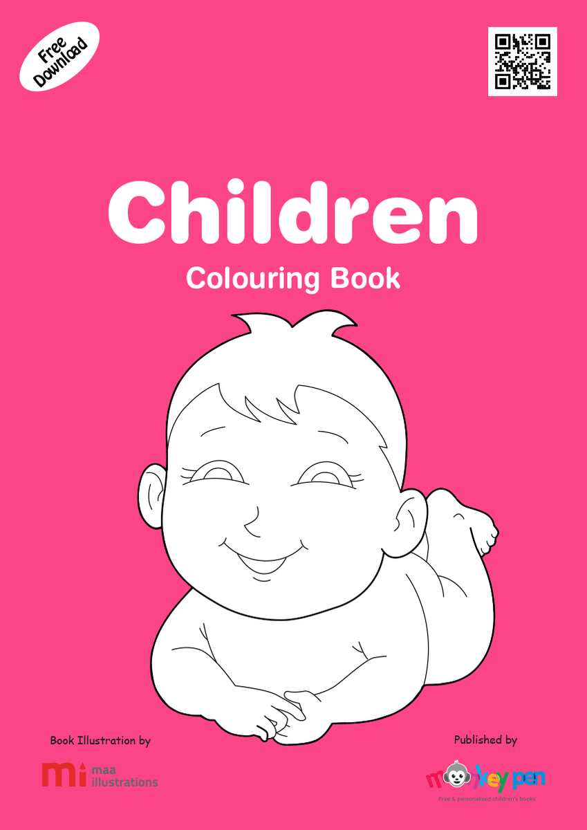 Downloadable Children’s Coloring Book PDF