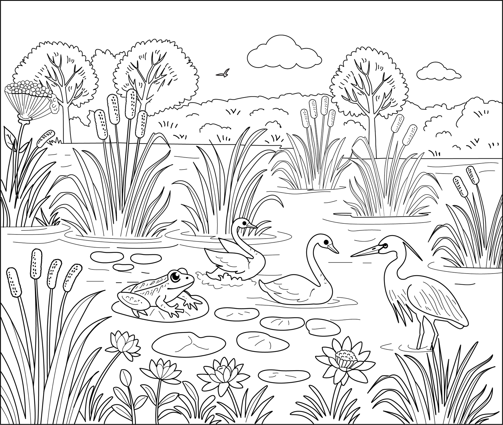 Nature Coloring Book PDF – Free Educational Printables for Kids