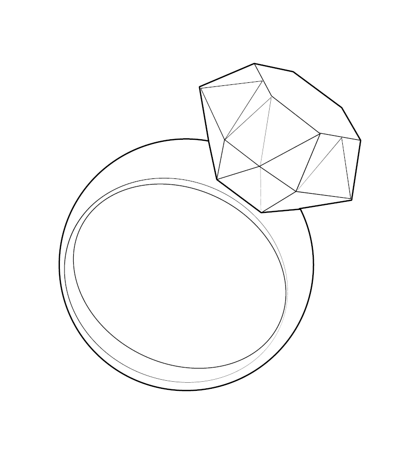 Ring Coloring Picture