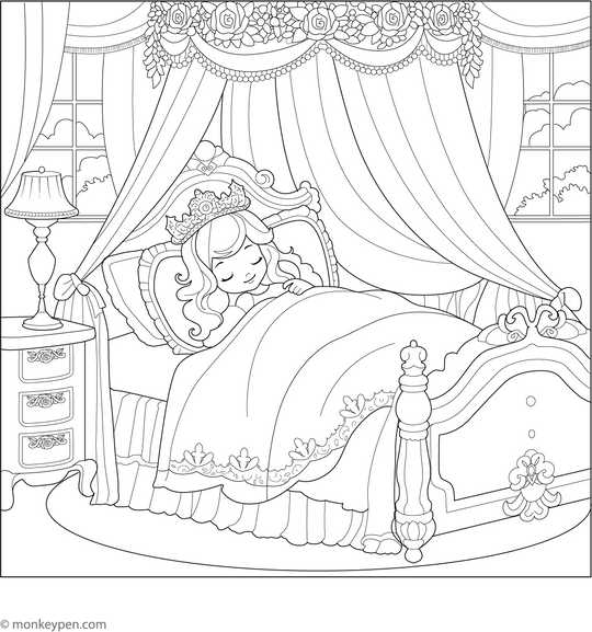 Princess Coloring Book | Magical Printable Pages for Kids