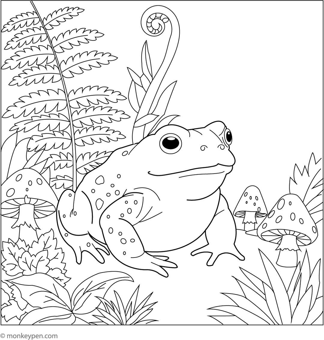Free Printable Coloring Pages for Kids | Monkey Pen – Page 3