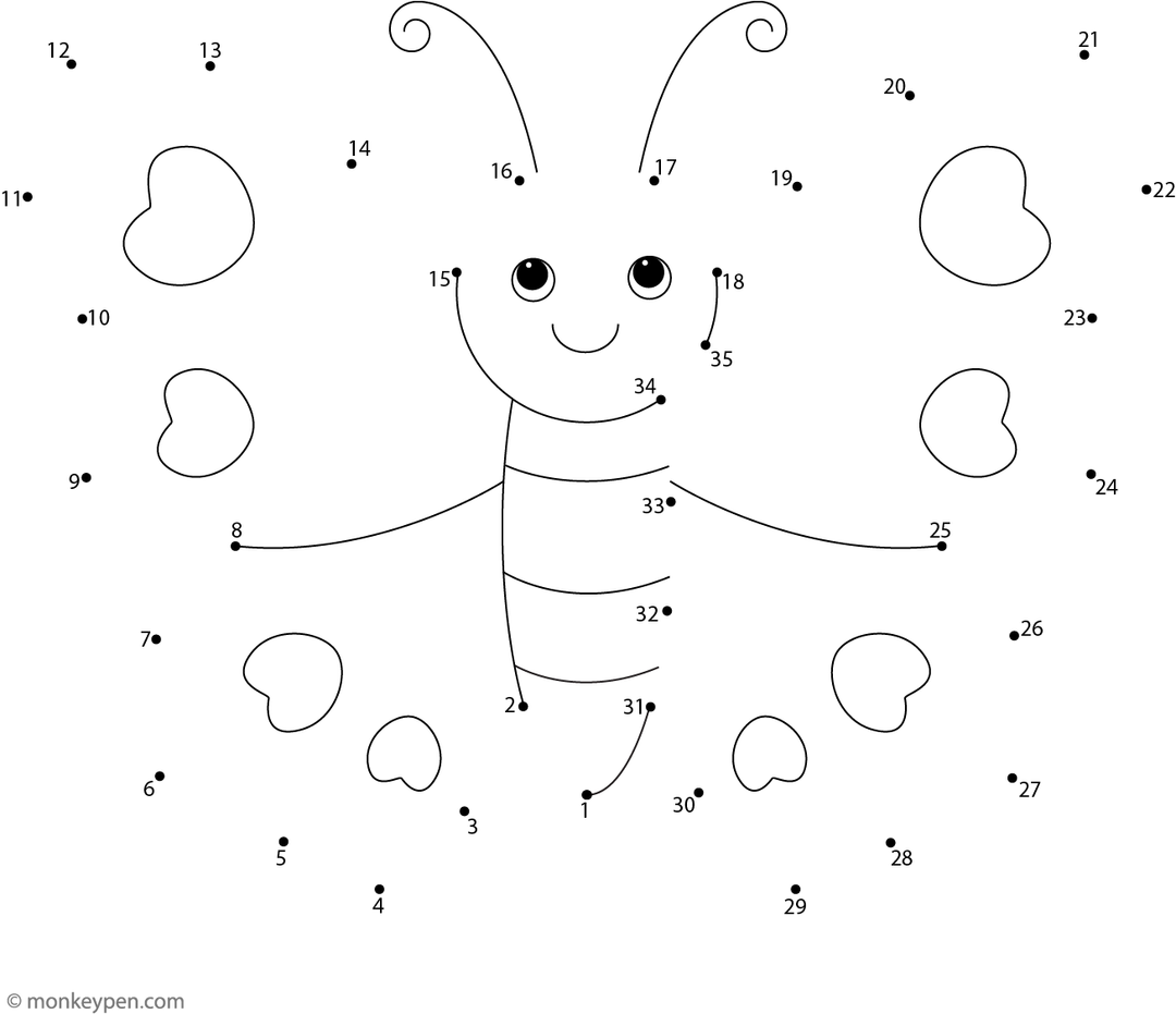 Dot to Dot Printables – Free Connect the Dots for Kids PDF Sheets – Page 8