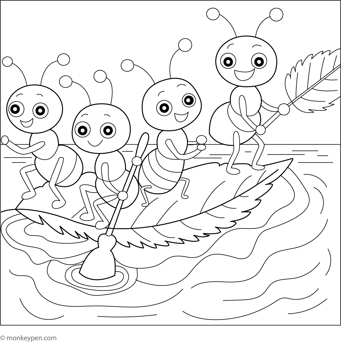 Ants Building a Raft