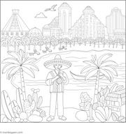Beach Coloring Book | Fun Summer Printable Pages for Kids