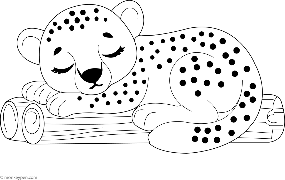 Free Cheetah Coloring Pages – Printable Wildlife Fun