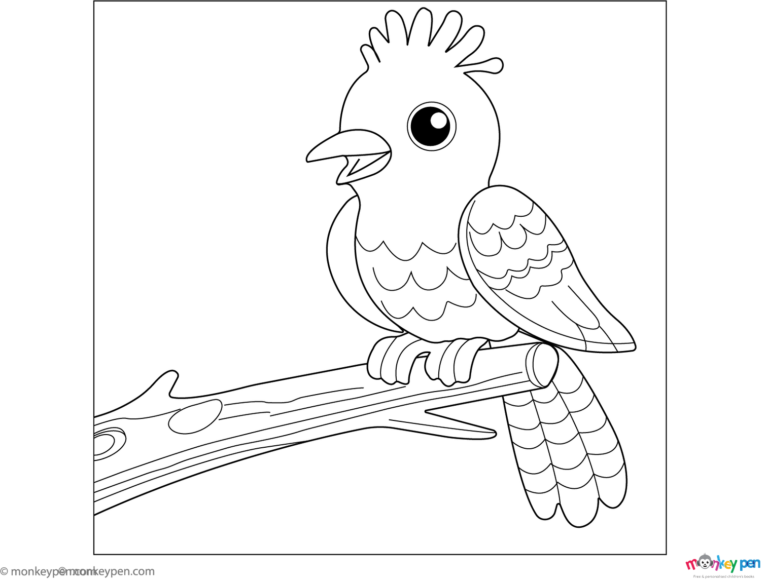 Cuckoo Coloring Book – Free Printable PDF for Kids Fun