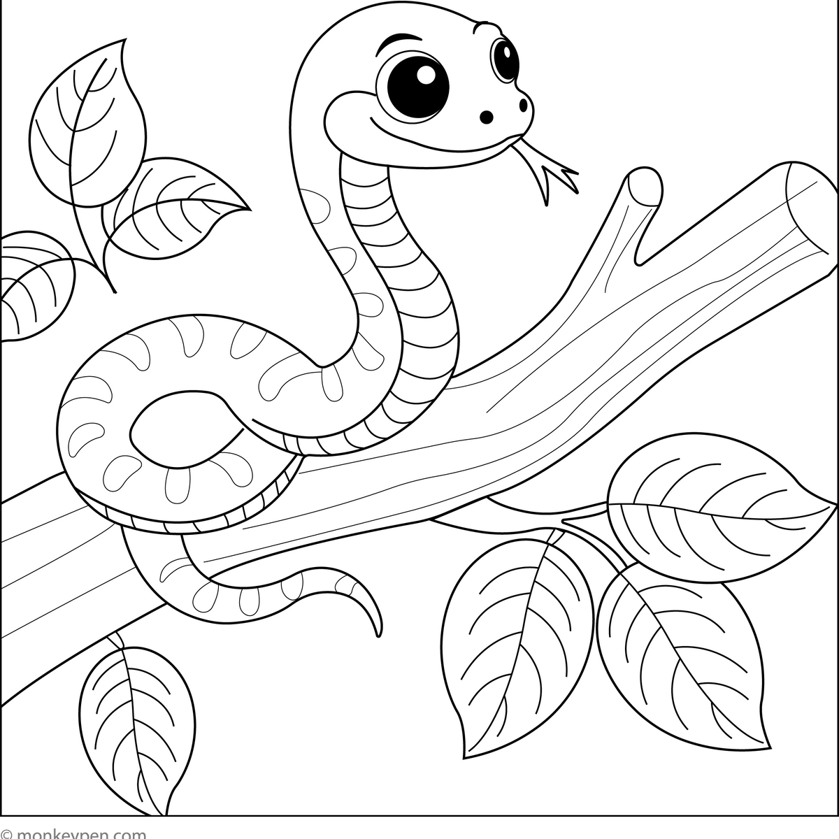 Reptile Coloring Book | Fun Educational Printable Pages for Kids