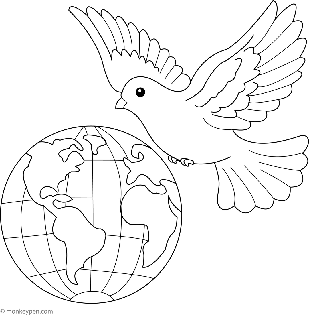 Free Dove Coloring Pages – Printable Sheets for Kids