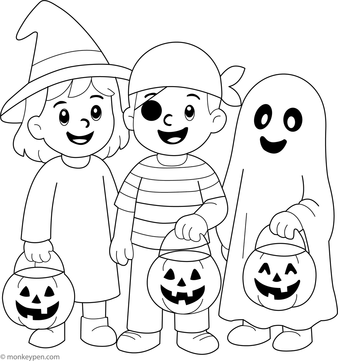 Halloween Coloring Book – Spooky and Fun Printable Pages for Kids