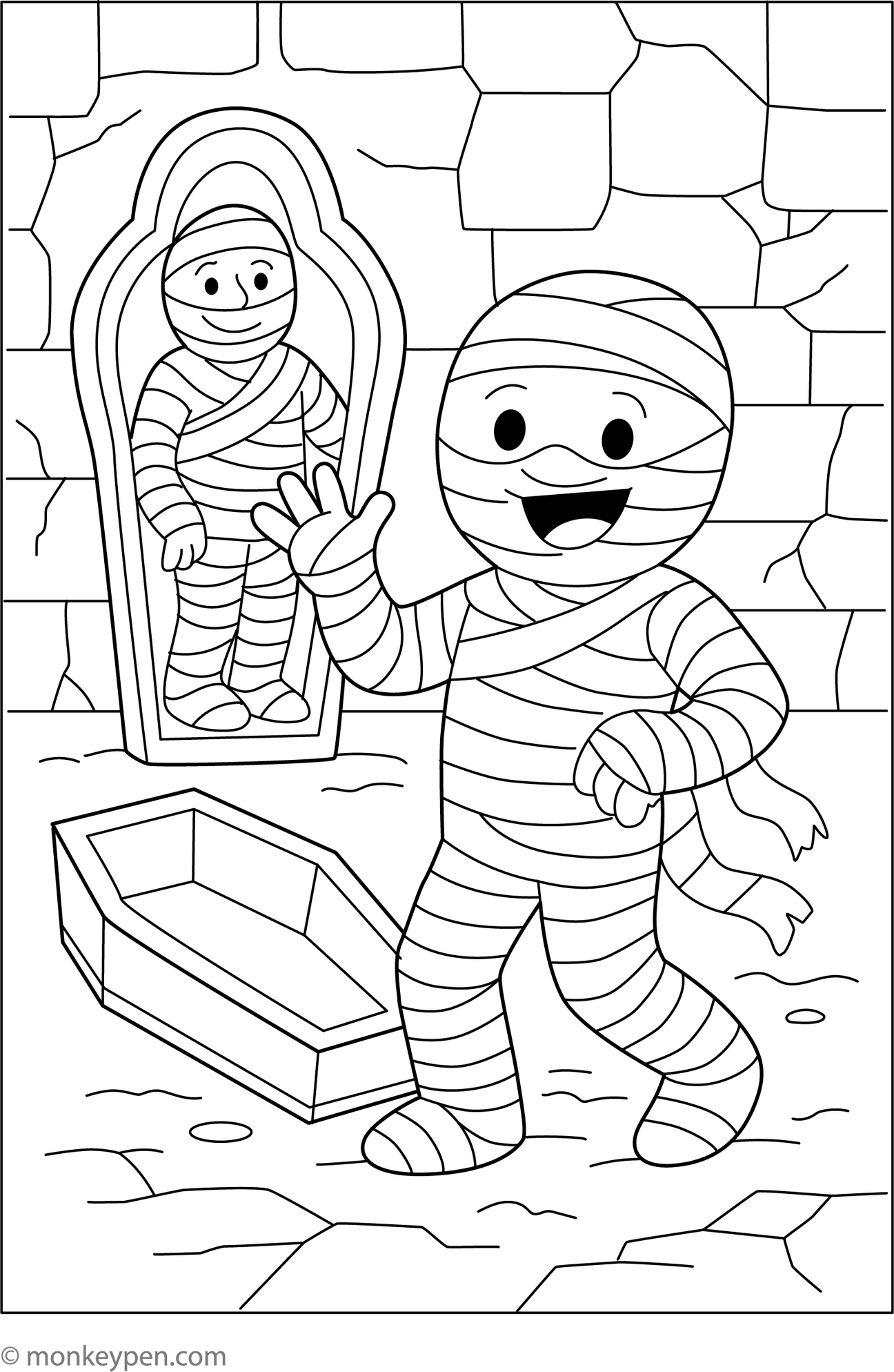 Halloween Coloring Book – Spooky and Fun Printable Pages for Kids