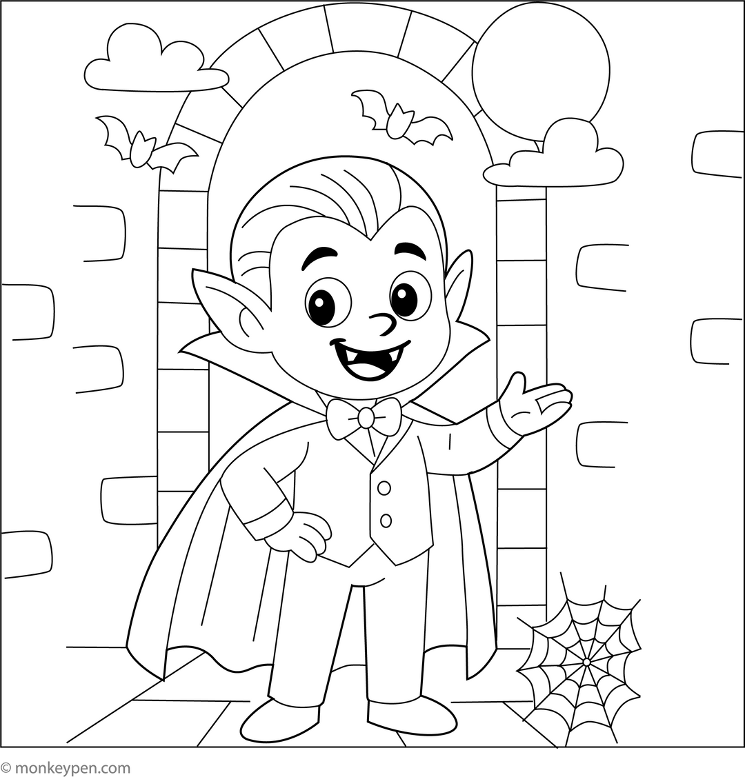 Halloween Coloring Book – Spooky and Fun Printable Pages for Kids