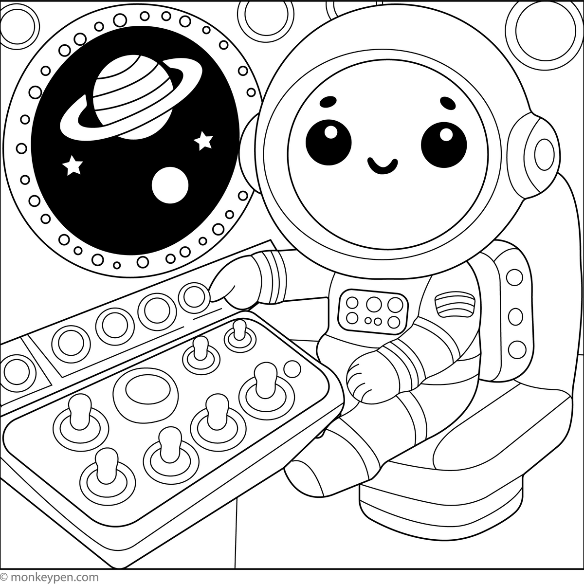 Exploring Spacecraft | Engaging & Free Printable Colouring Pages