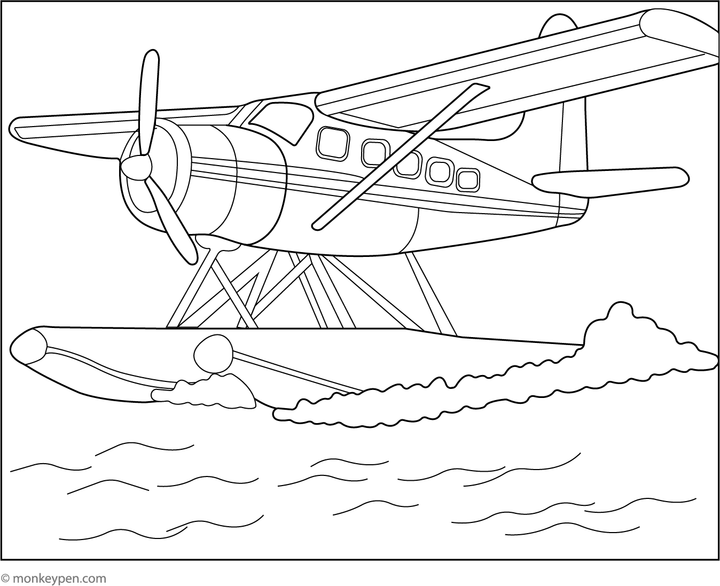 Free Printable Coloring Pages for Kids | Monkey Pen