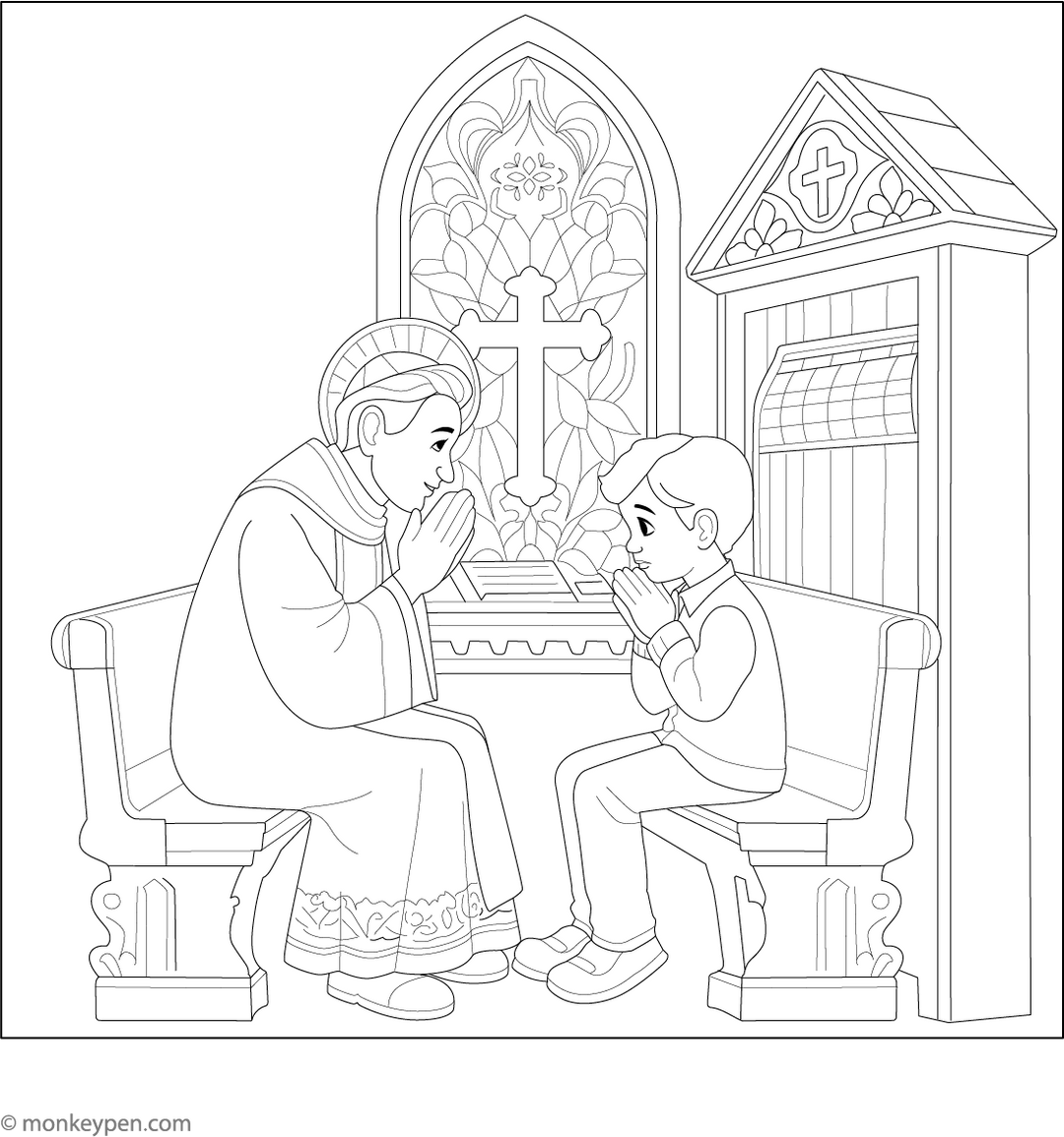 Christinity Coloring Book – Free Printable Colouring Pages for Kids