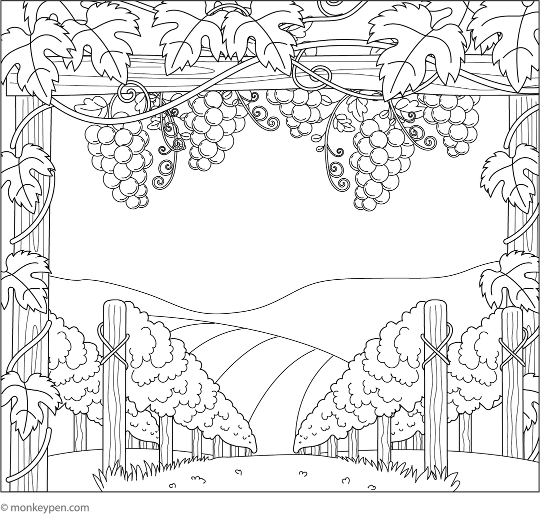 Garden Coloring Pages – Free Printable PDF Sheets for Kids