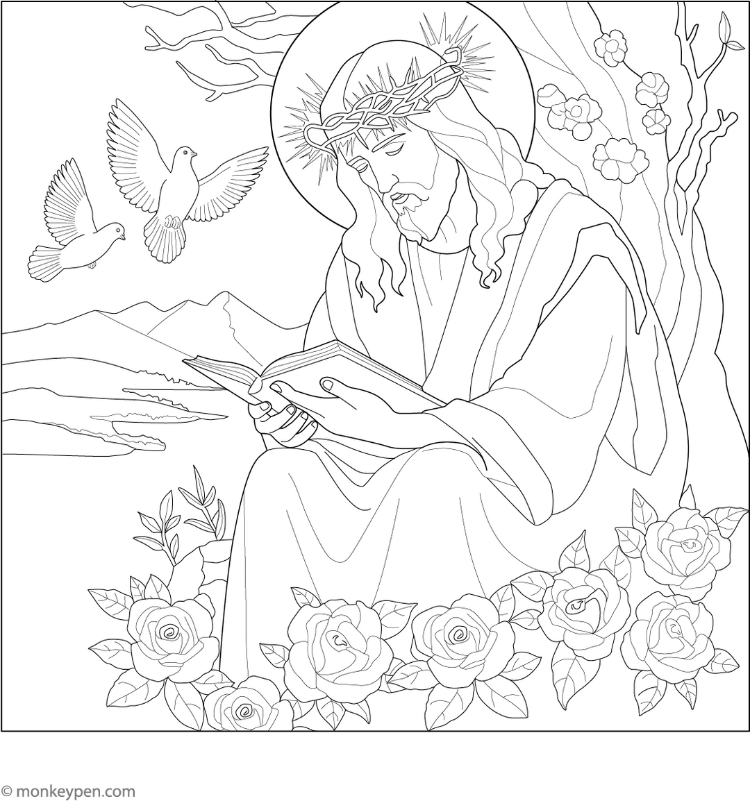 Christinity Coloring Book – Free Printable Colouring Pages for Kids