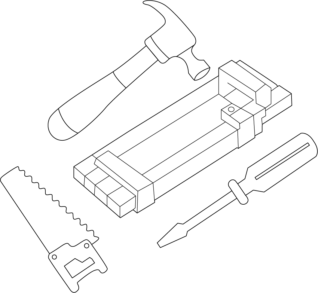 Carpentry Coloring Page – Free Kids Activity Printable