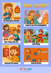 Free Safety Posters for Kids - Printable