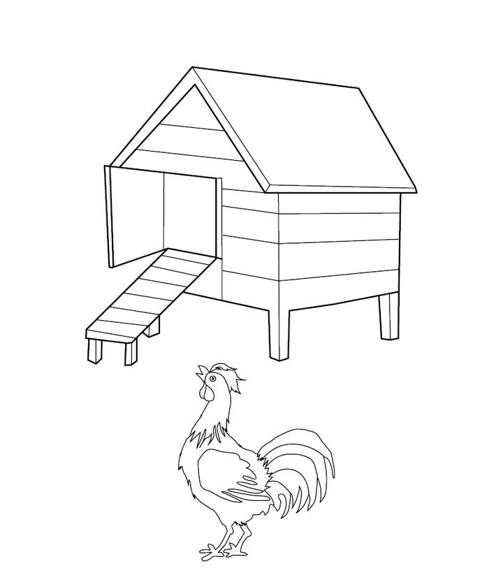 Animal Homes Coloring Book - Free Printable PDF