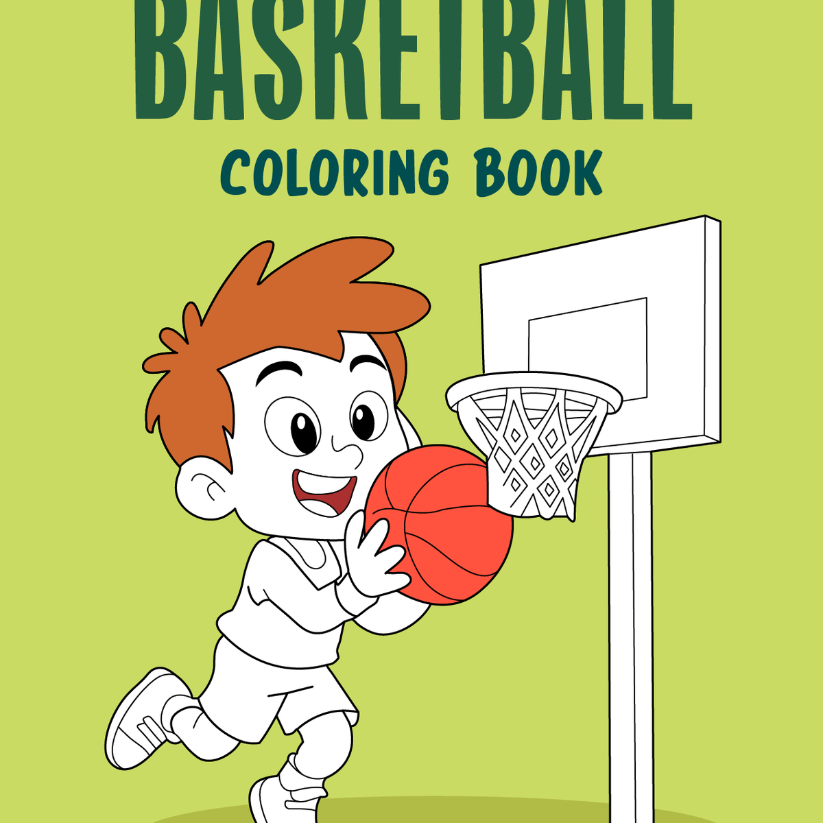 Basketball Coloring Book – Free Sports Printable for Kids