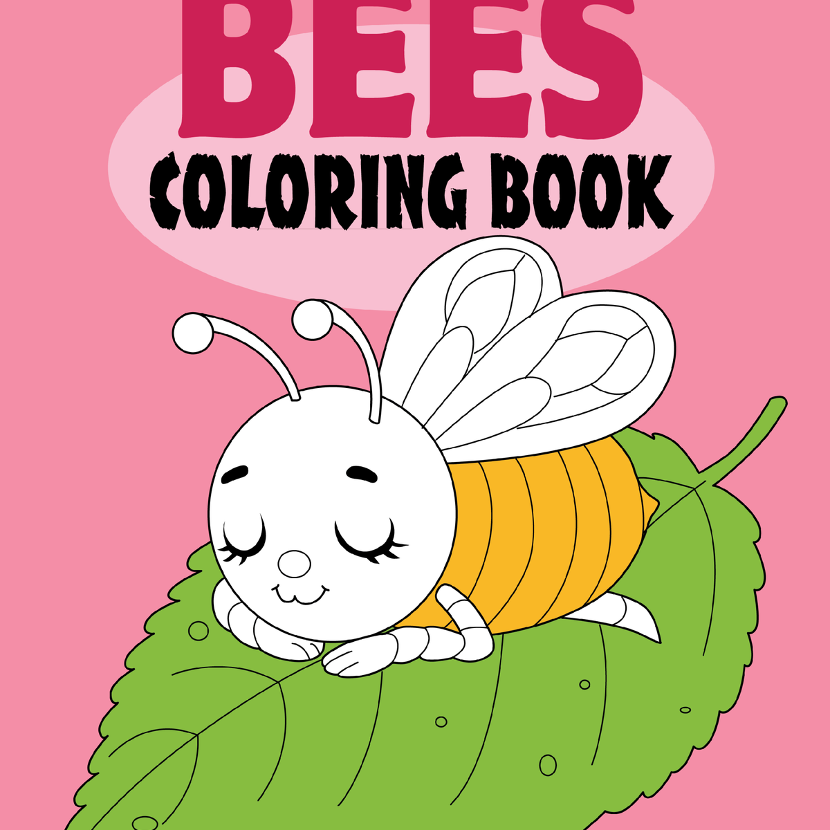 Free Printable Bees Coloring Book