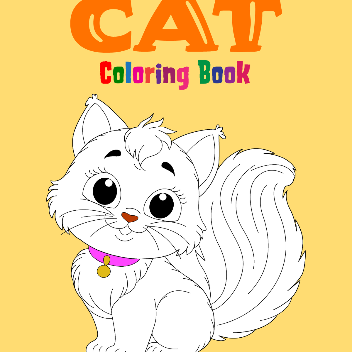 Cat Coloring Book – Free Printable PDF for Kids Fun