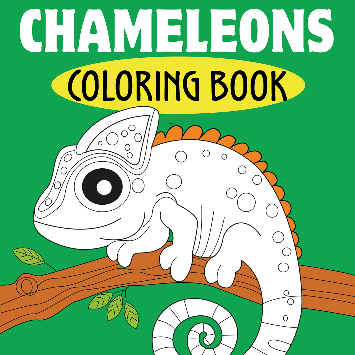 Chameleon Coloring Book – Free Printable PDF for Kids Fun