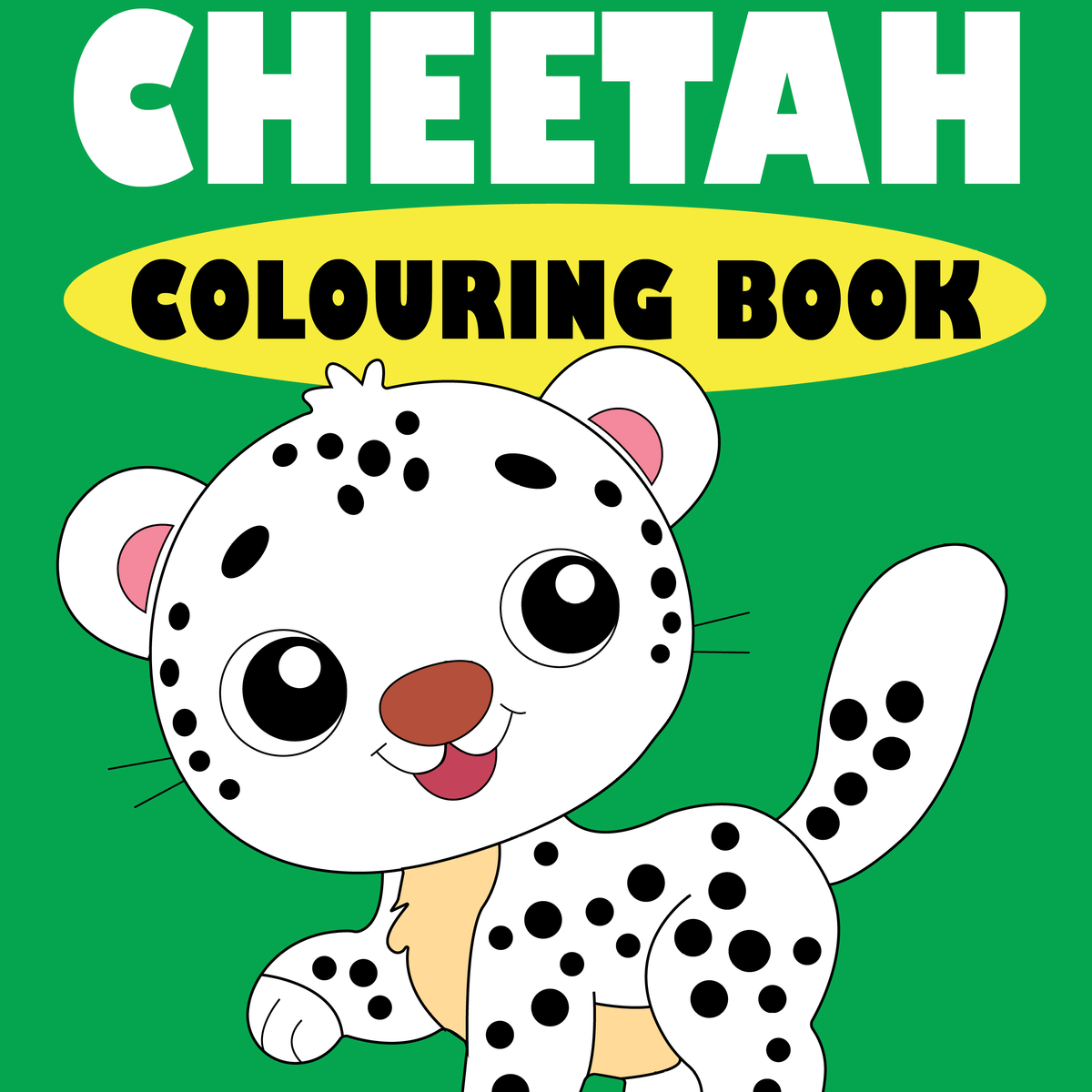 Free Cheetah Coloring Book | Printable PDF Collection
