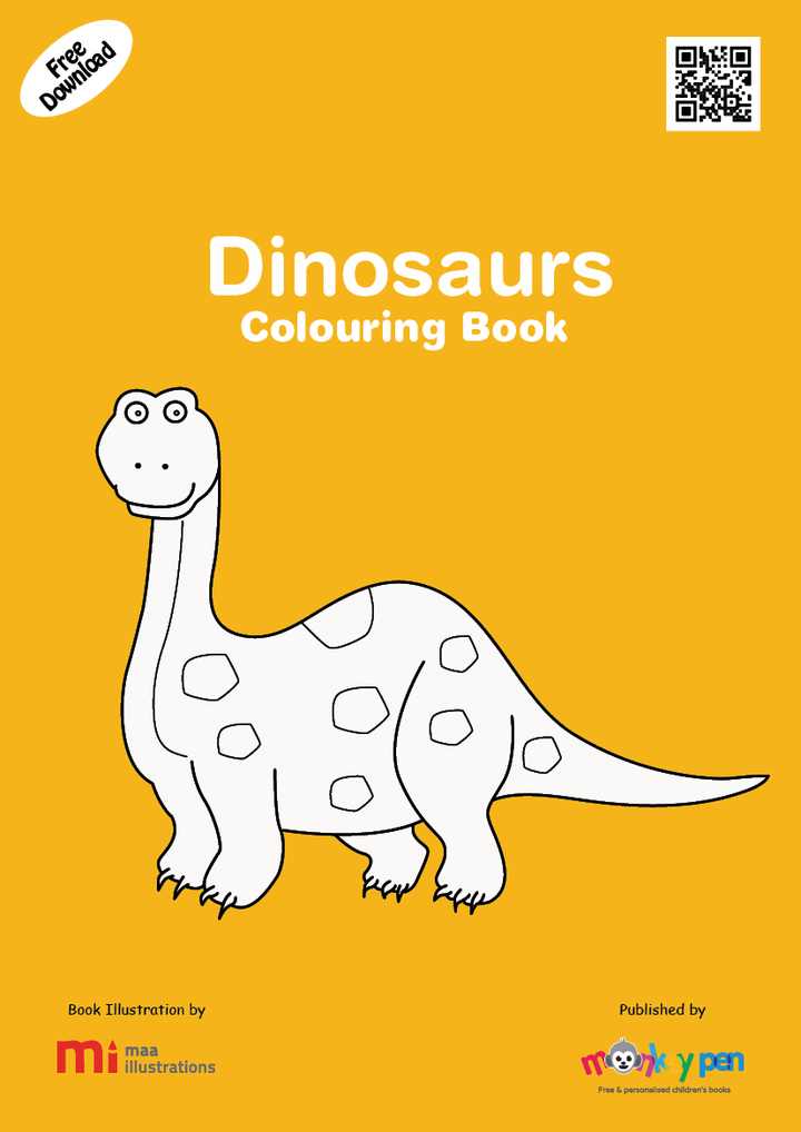 Dinosaur Coloring Pages & Book – Free Printable Fun – Page 3