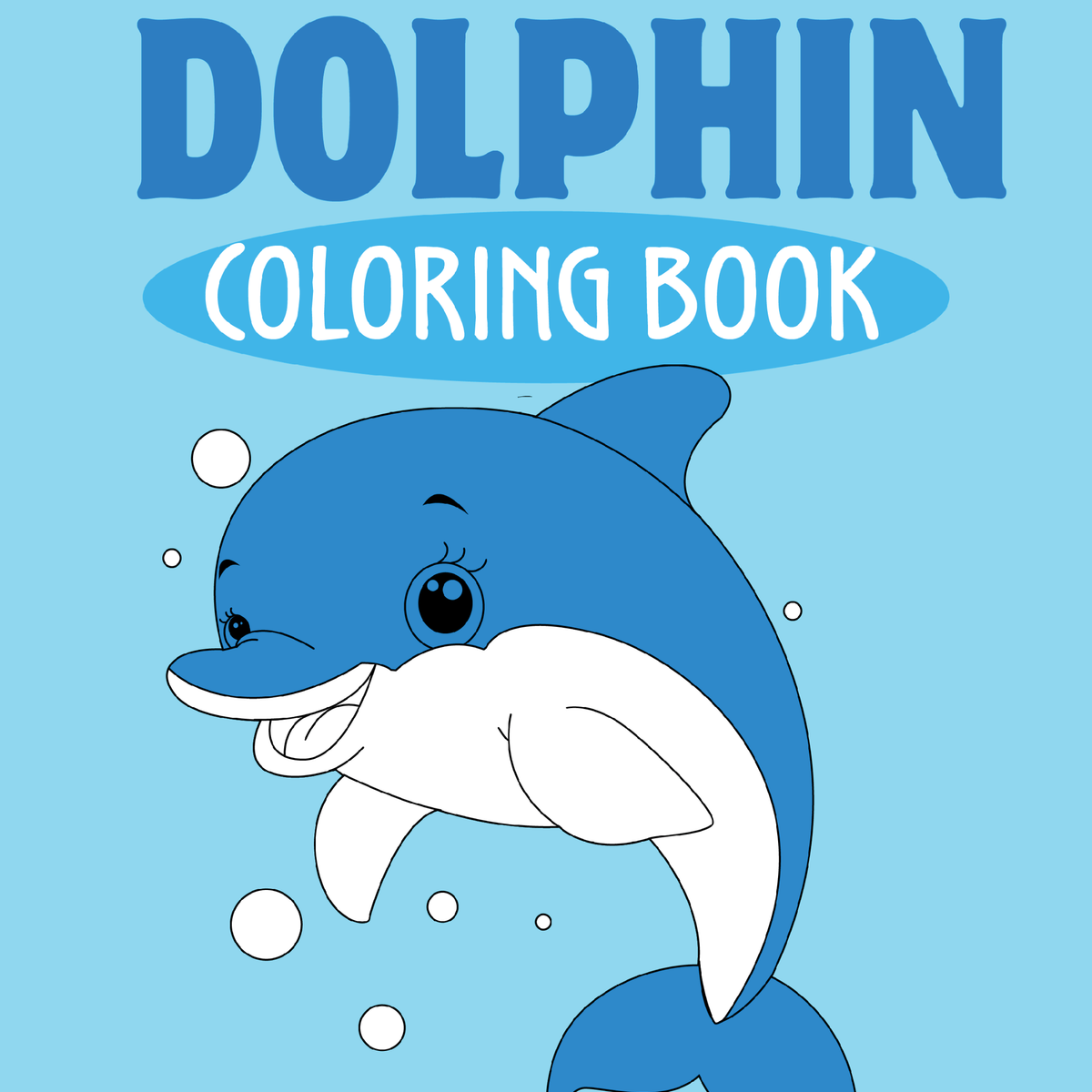 Dolphin Coloring Book - Free PDF Download