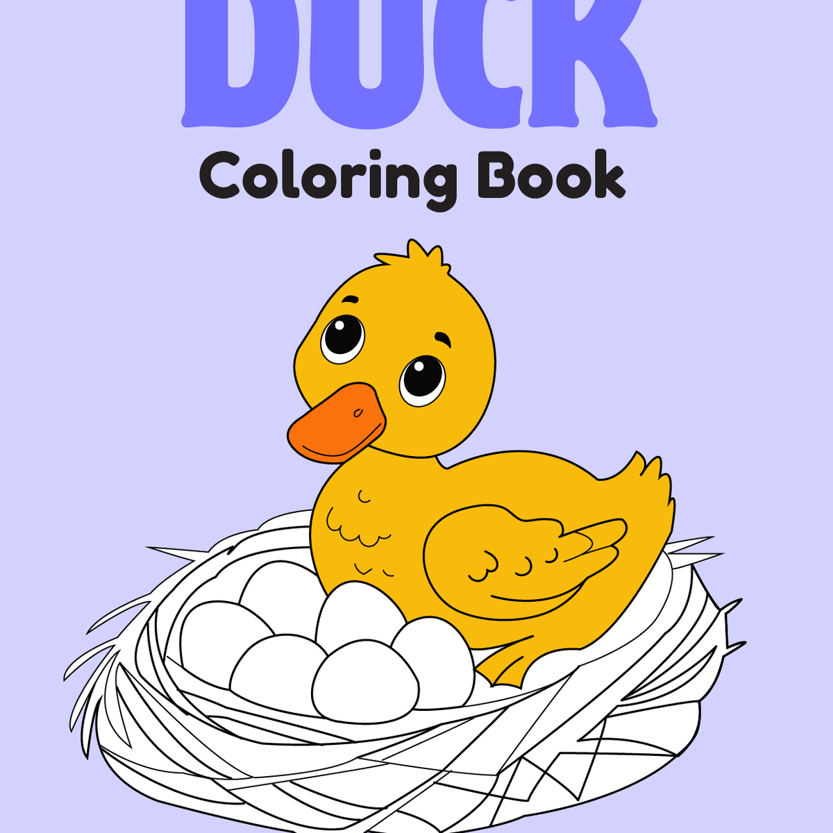 Duck Coloring Book