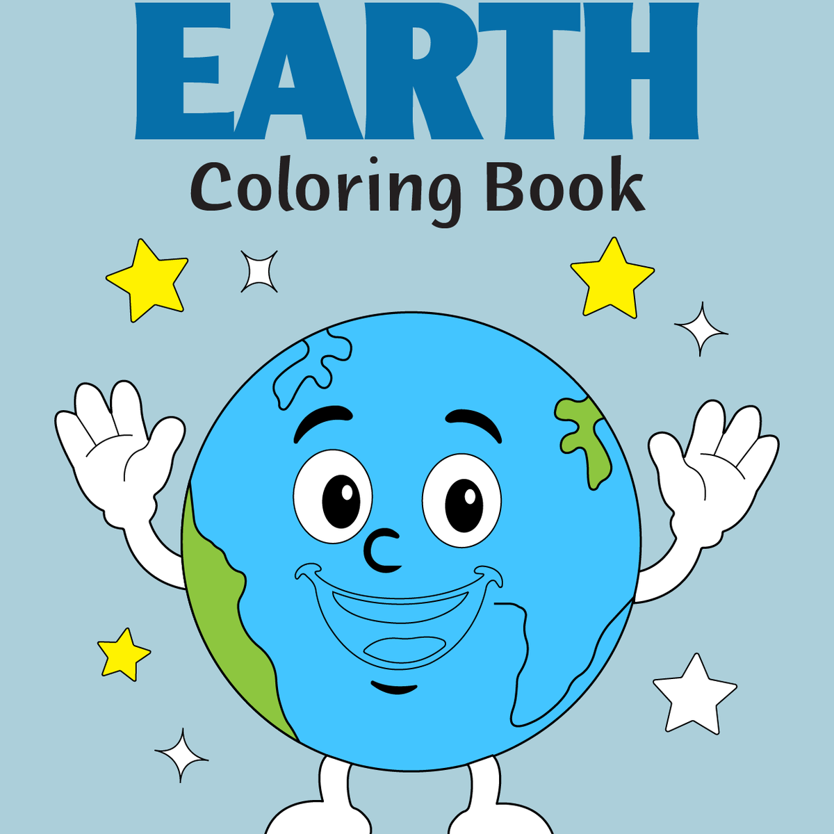 Earth Coloring Book – Free Educational Activity for Kids